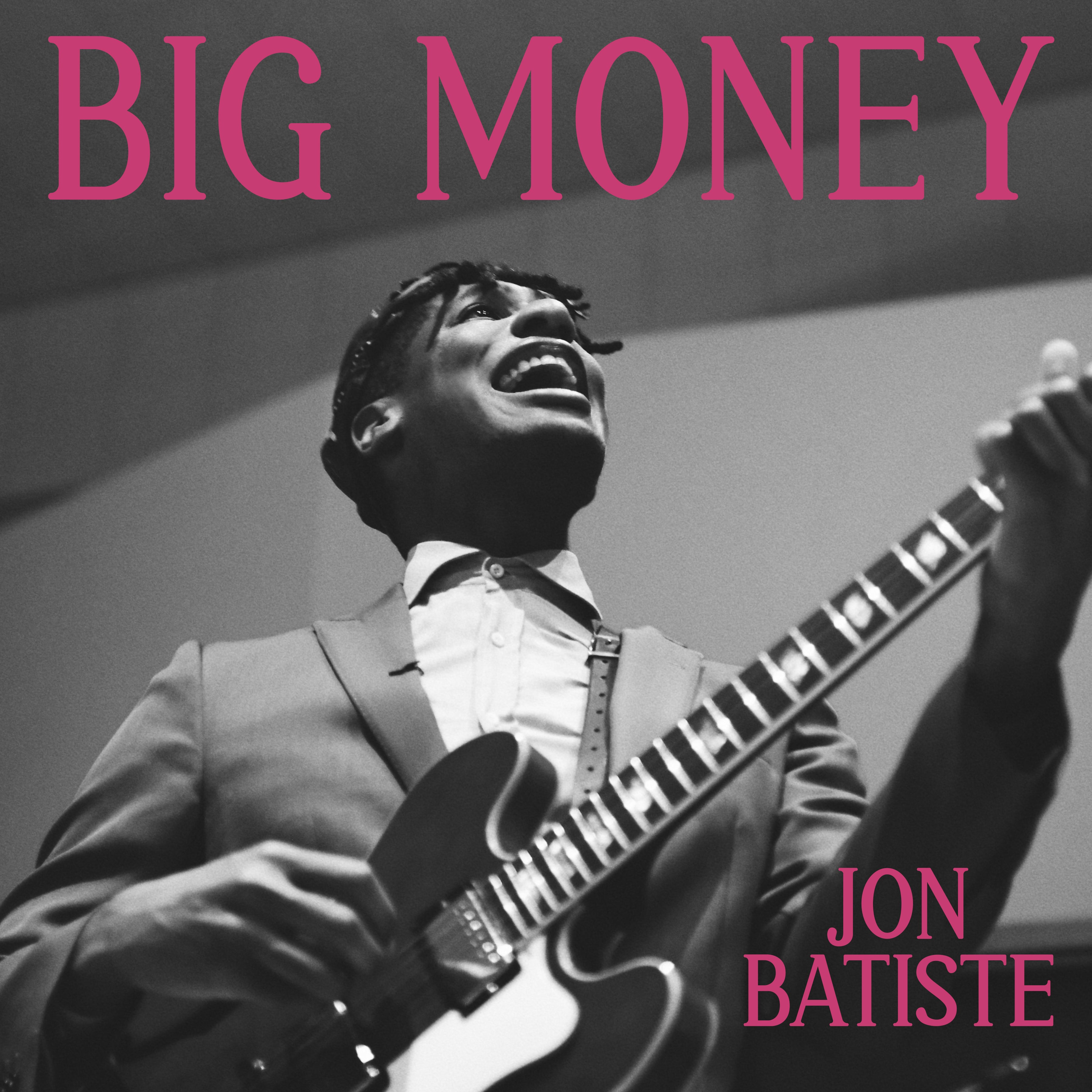 Jon Batiste - BIG MONEY (Exclusive Hot Pink Vinyl) Signed - Everything Jazz UK