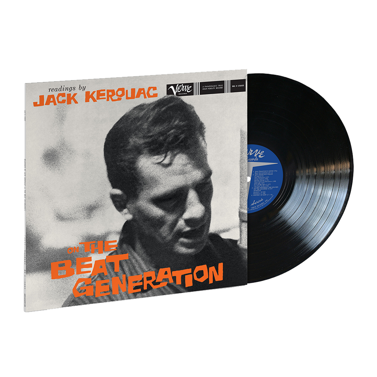 Readings By Jack Kerouac - On The Beat Generation: Vinyl LP ...